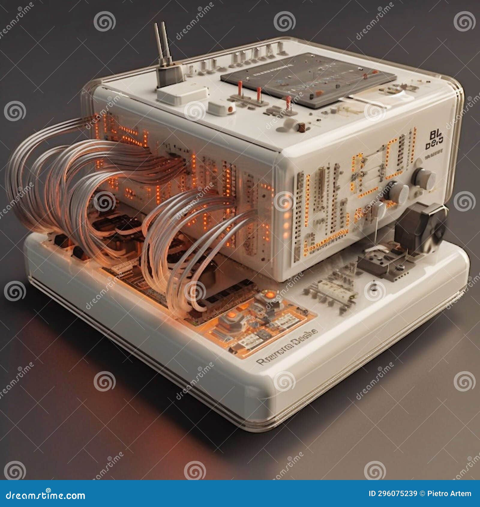 Create a Hyper-realistic Rendering of a Sci-fi Con, Stock Illustration ...