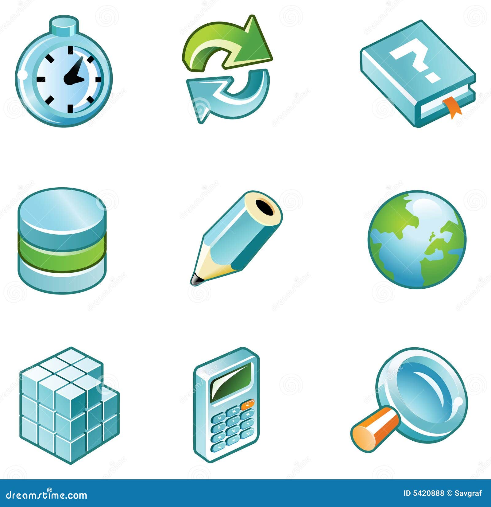 Create-icons Vector Illustration | CartoonDealer.com #5420888
