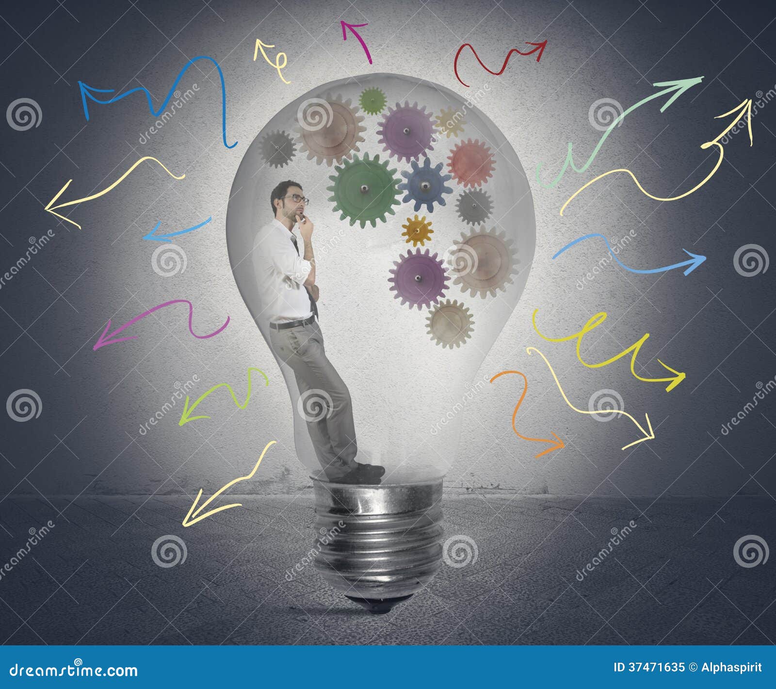 Create an idea stock image. Image of imagination, future - 37471635