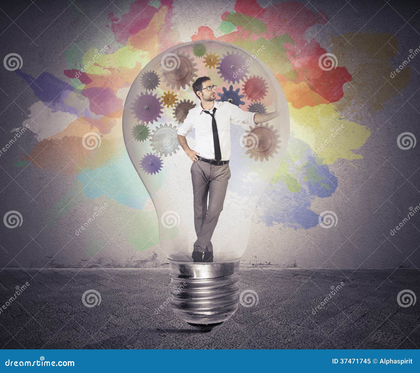 Create an idea stock image. Image of determination, lightbulb - 37471745