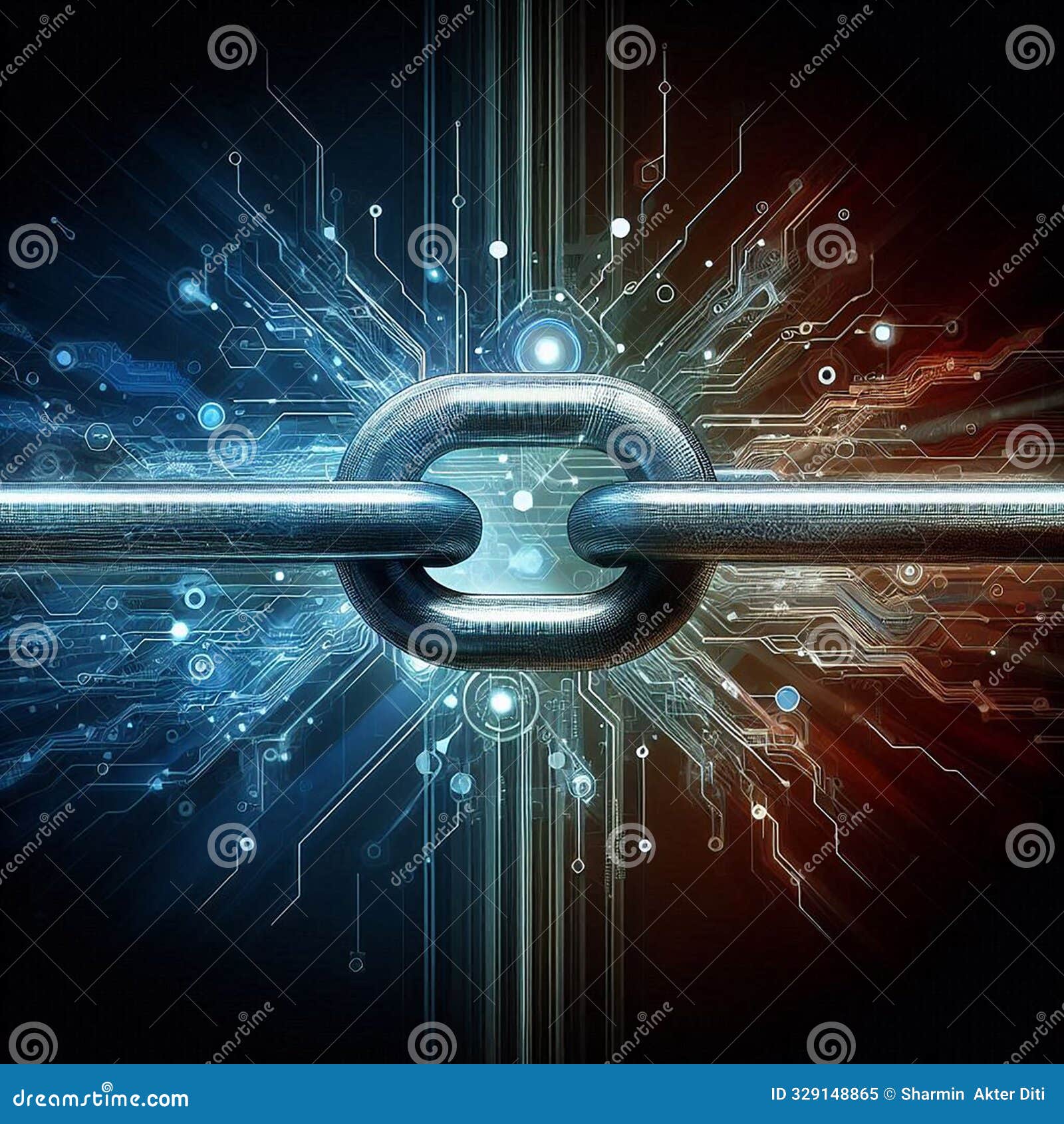 A Central Element of a Strong Chain Link Connecting Two Separate ...