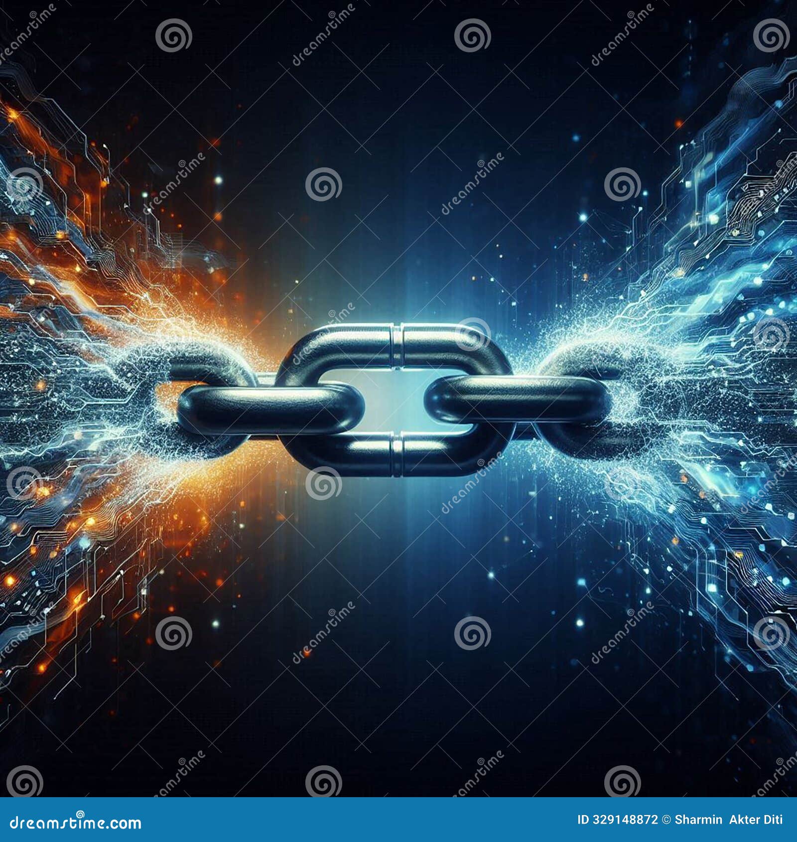 A Central Element of a Strong Chain Link Connecting Two Separate ...