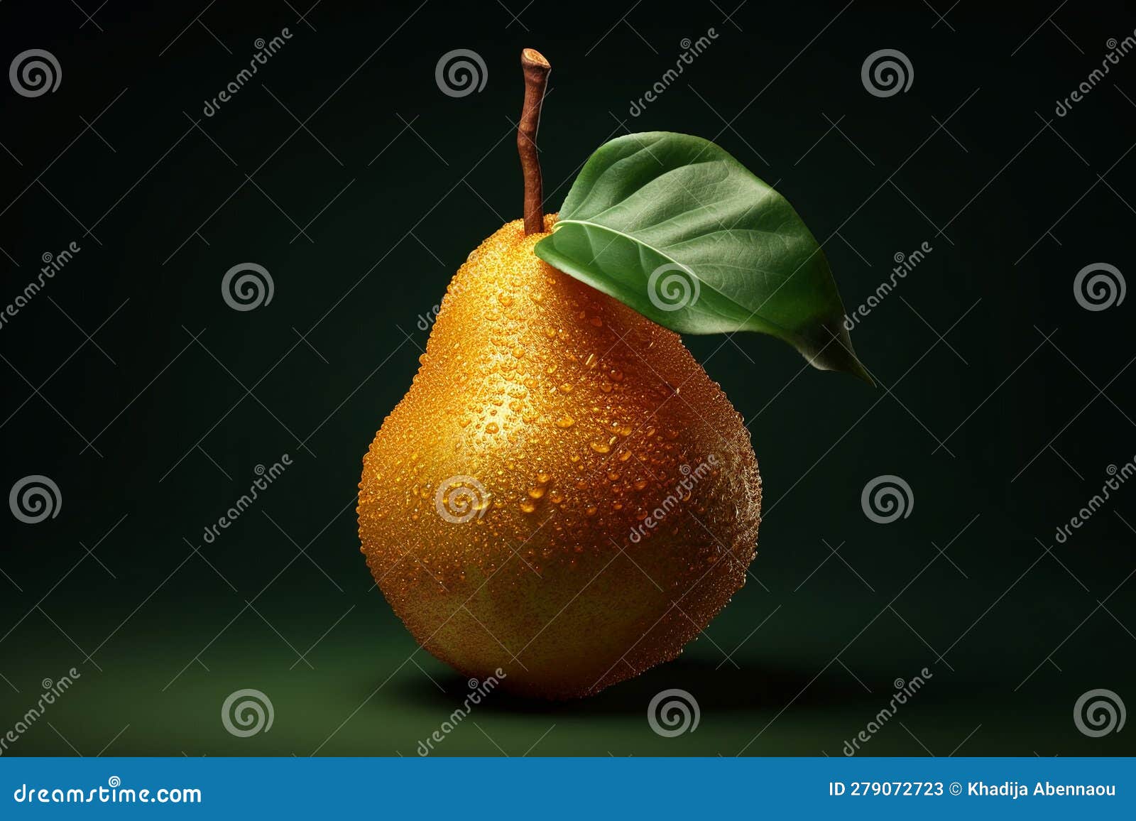 A Ripe Pear that is Juicy and Bursting with Succulence Stock ...