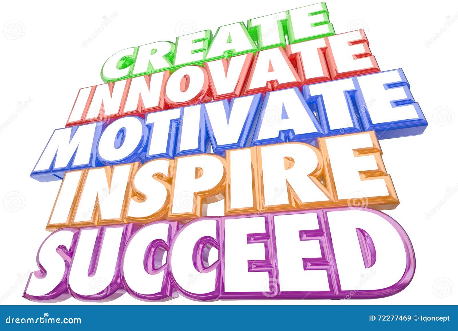 Create Innovate Motivate Inspire Succeed Words Stock Illustration ... Create Innovate Motivate Inspire Succeed Words Stock Illustration ...