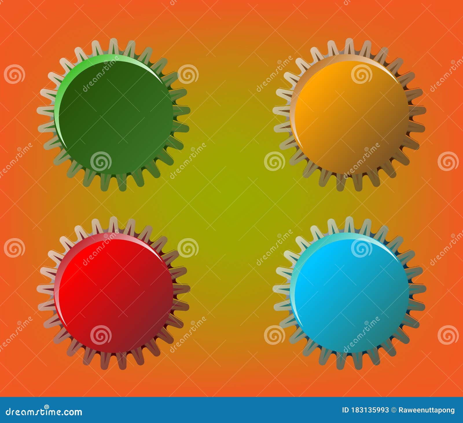 Create a Realistic Bottle Cap Design Stock Vector - Illustration of ...