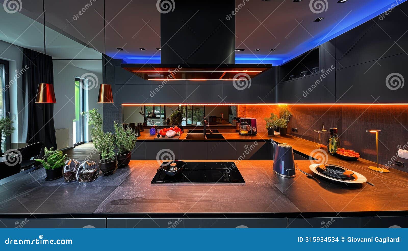 Create a Minimalist Modern Kitchen with Sleek Handle-less Cabinets, a ...