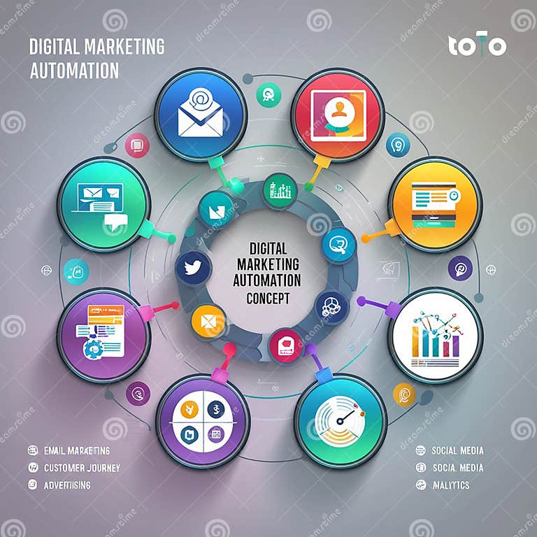 Create a Modern, Visually Appealing Digital Marketing Automation ...