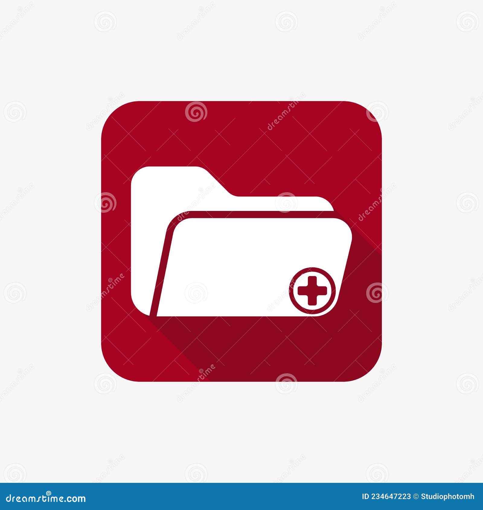 Create New Folder Icon. Add To Folder Symbol Stock Vector ...