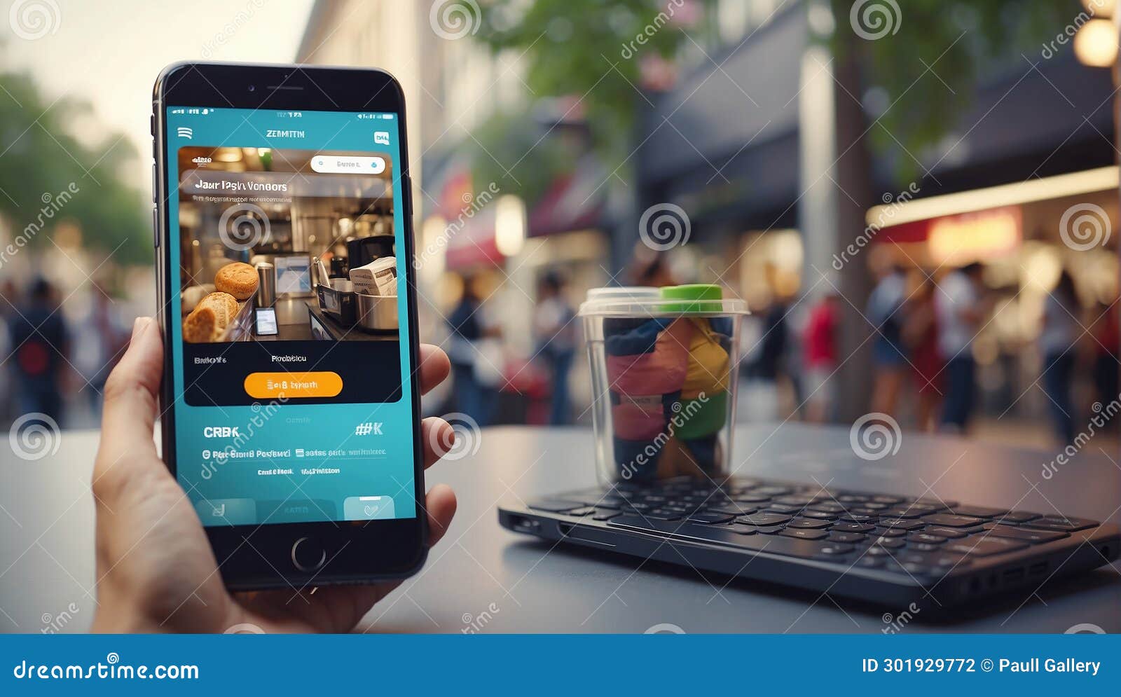 Banking Content Online and Mobile Payment Methods Stock Illustration ...