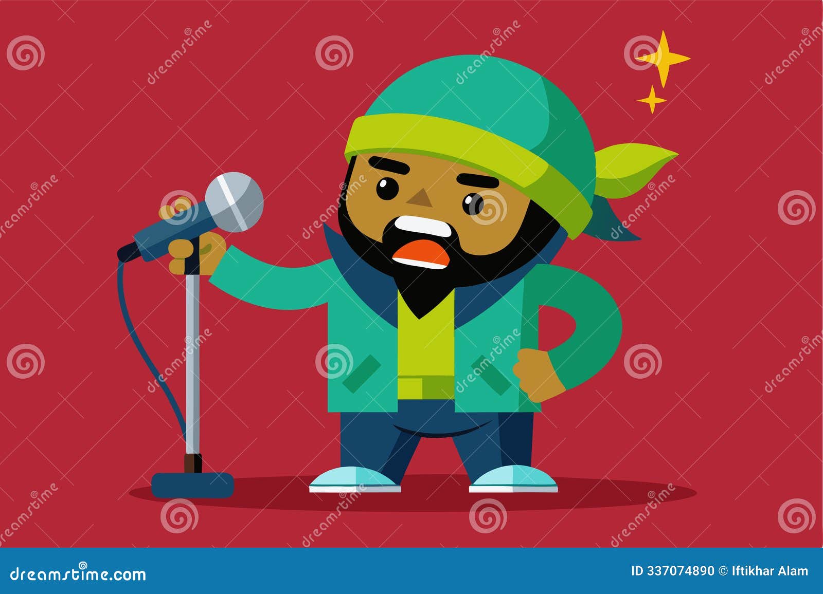 Create a Personalized Cartoon Illustration Featuring a Character with a ...