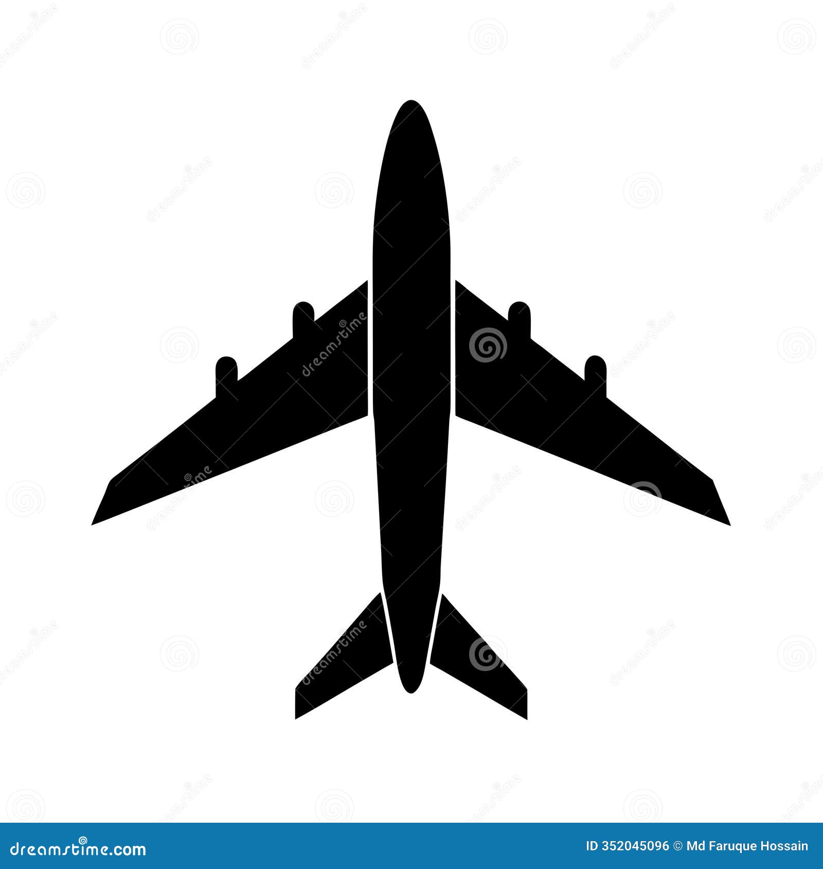 Airbus A300-600. Vector Drawing Of Wide-body Airliner. | CartoonDealer ...