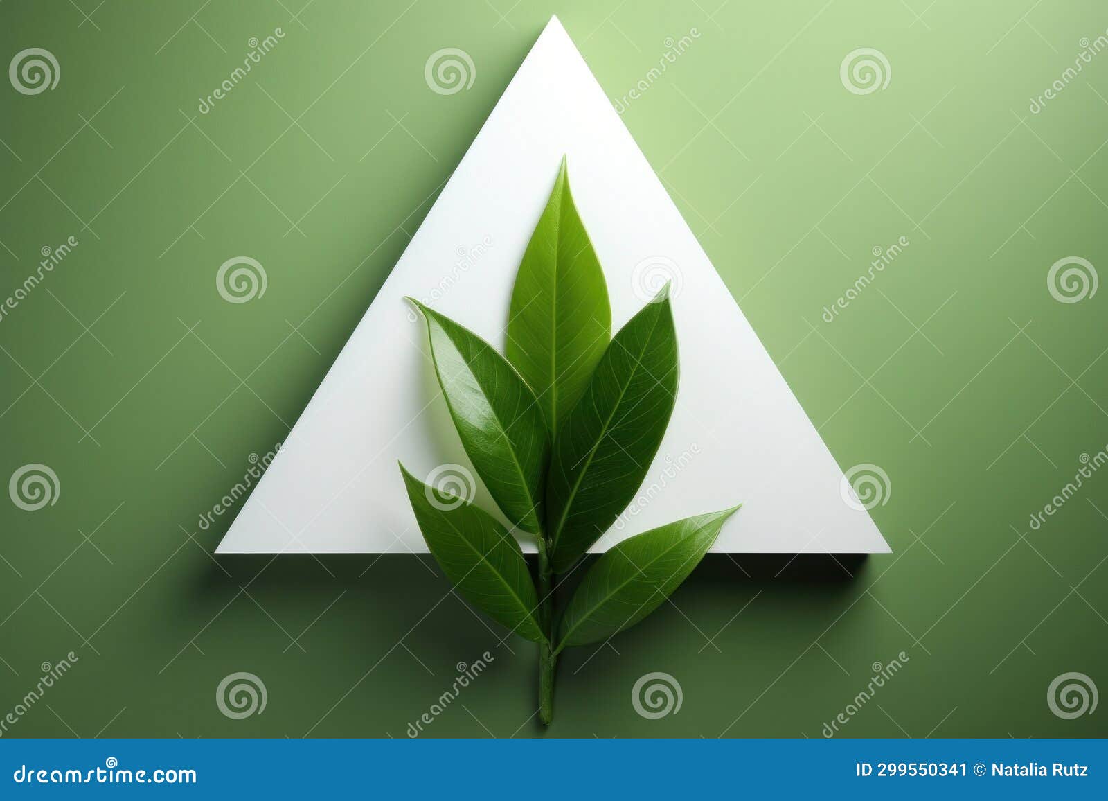 A Straightforward Geometric Image Divided into Two Halves One Half in a ...