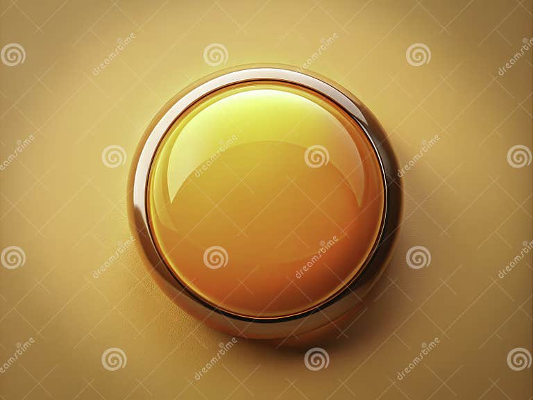 Create Stunning Glassy Orange Round Buttons for Your UI: a Quick Guide To Modern Button Stock ...