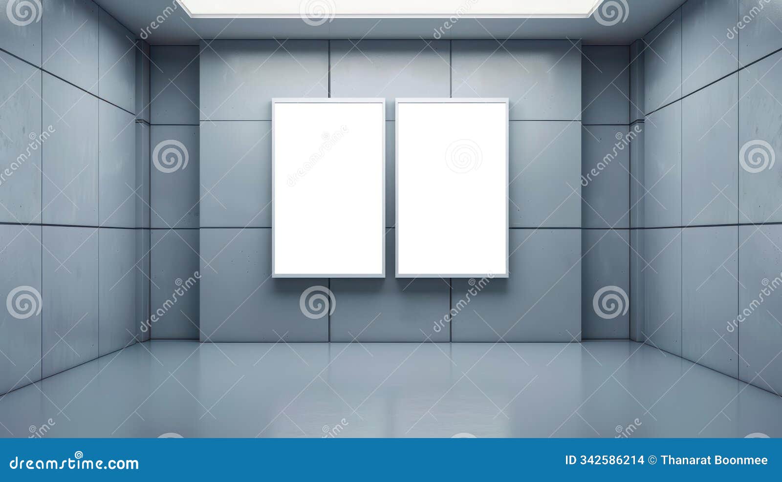 Create Stunning Visuals with this Mockup of Vertical Poster Media ...