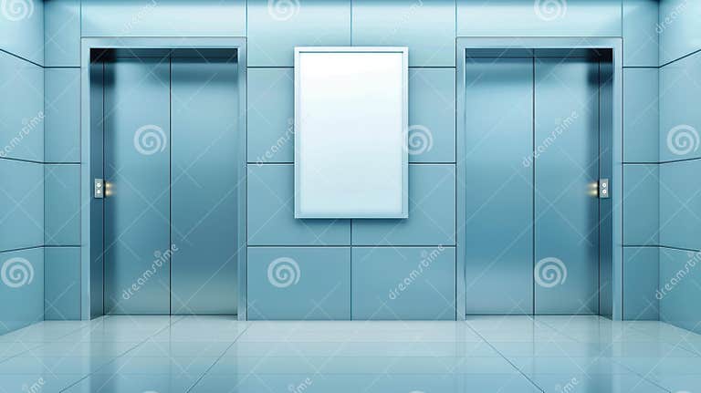 Create Stunning Visuals with this Mockup of Vertical Poster Media Frames Showcased in an ...