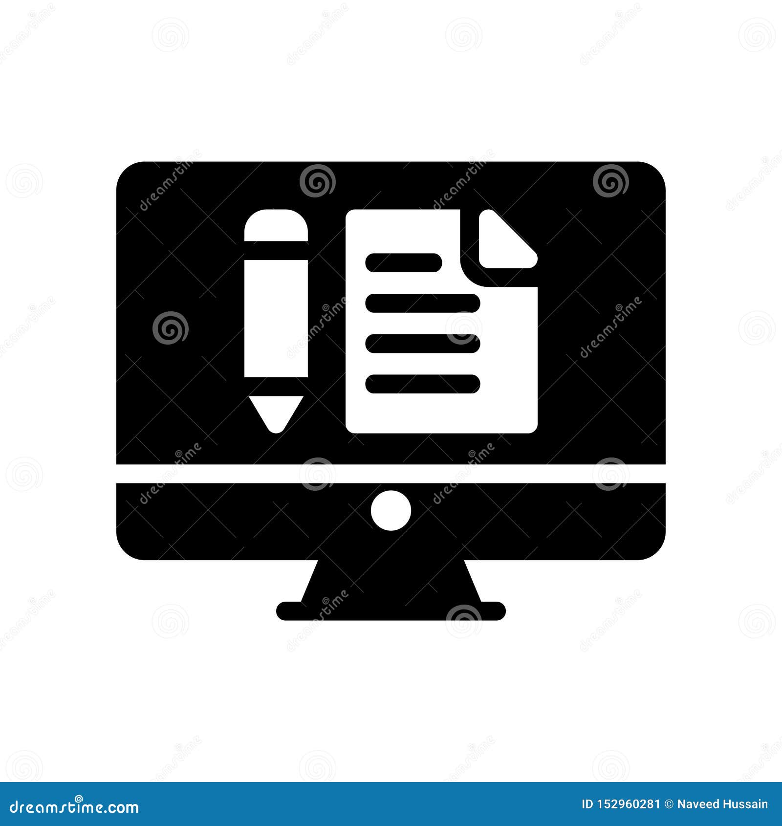 Create Glyph Flat Vector Icon Stock Vector - Illustration of graphic ...