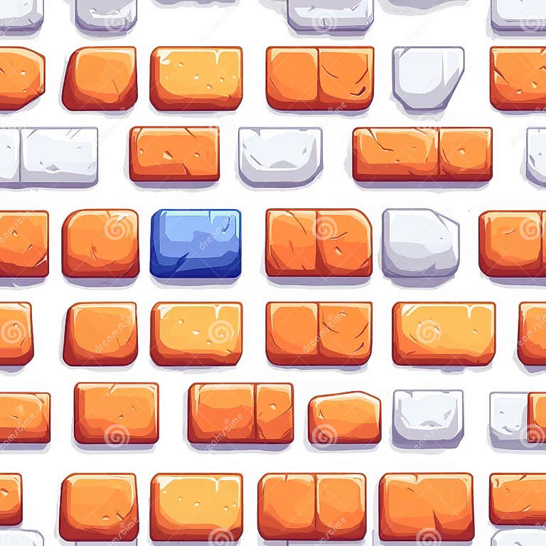 Create a Vibrant D Platformer Game with Unique Texture Bricks on a ...