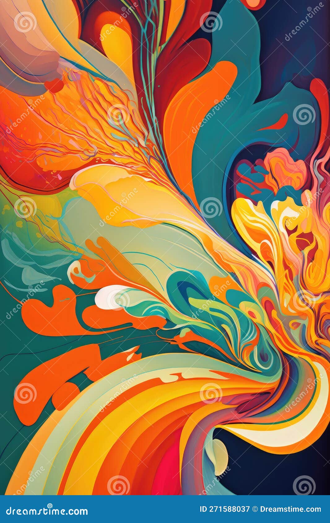 Best Colorful Abstract Background, Colors Vibrant and Dynamic Stock ...