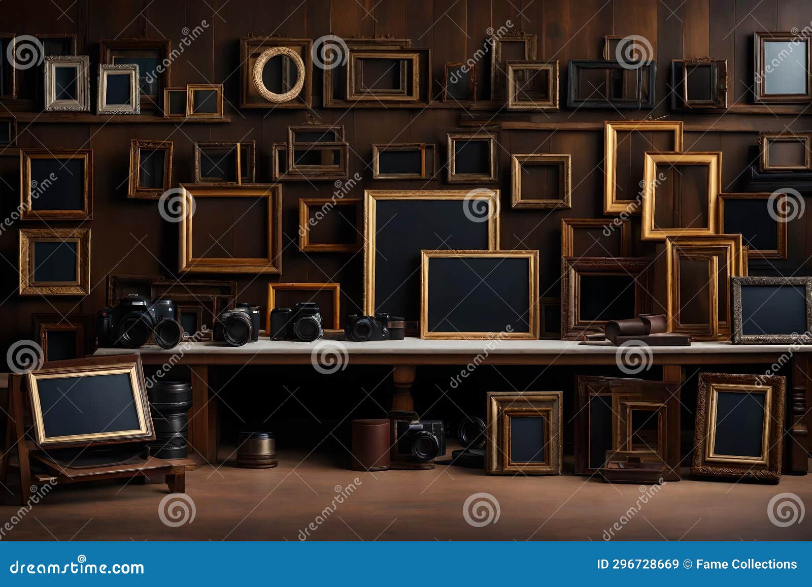 A Visual Depiction of a Professional Photographer S Studio, Featuring ...
