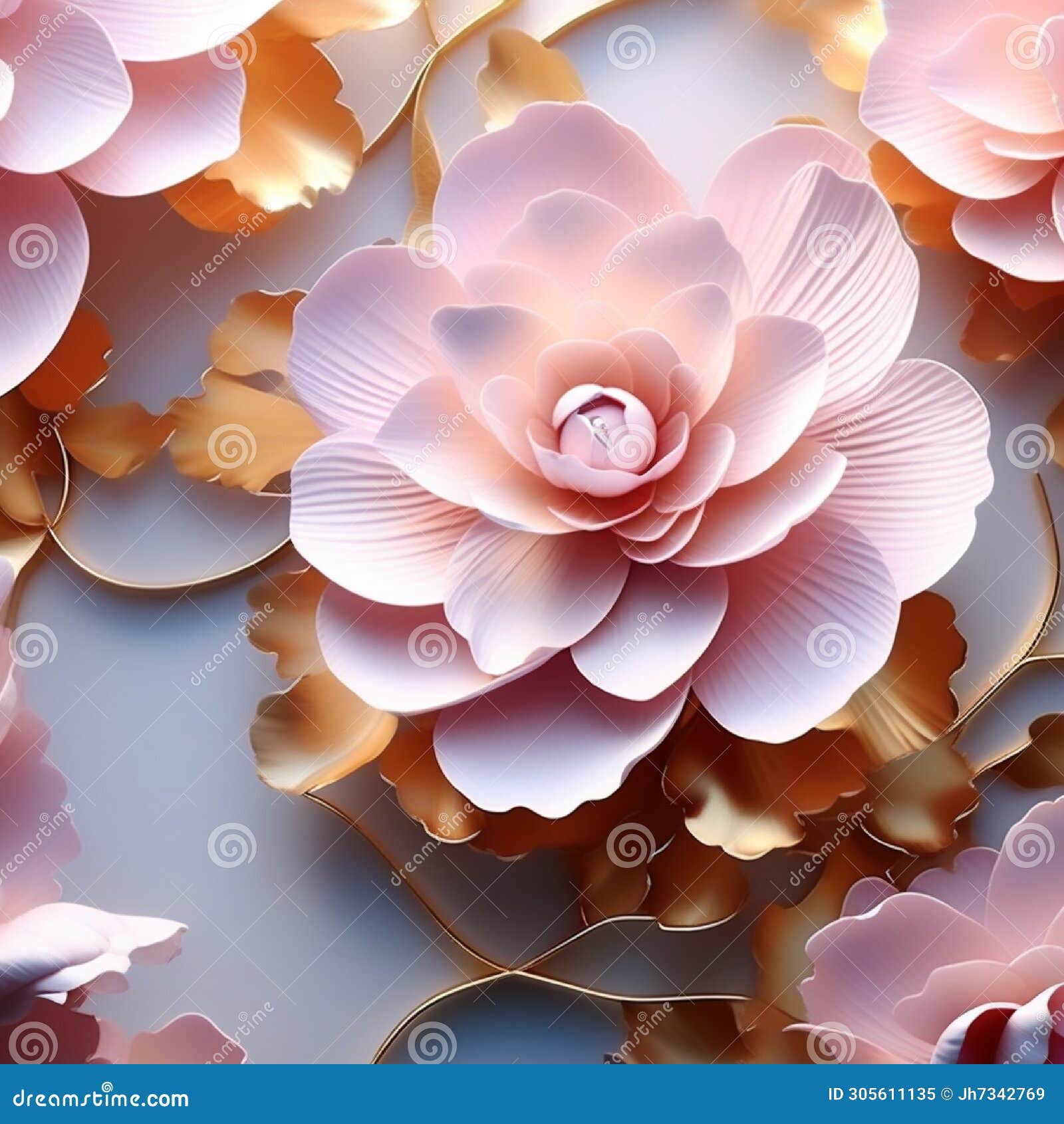 Create a Visual Representation of a Fragile Flower Petal with Utmost ...