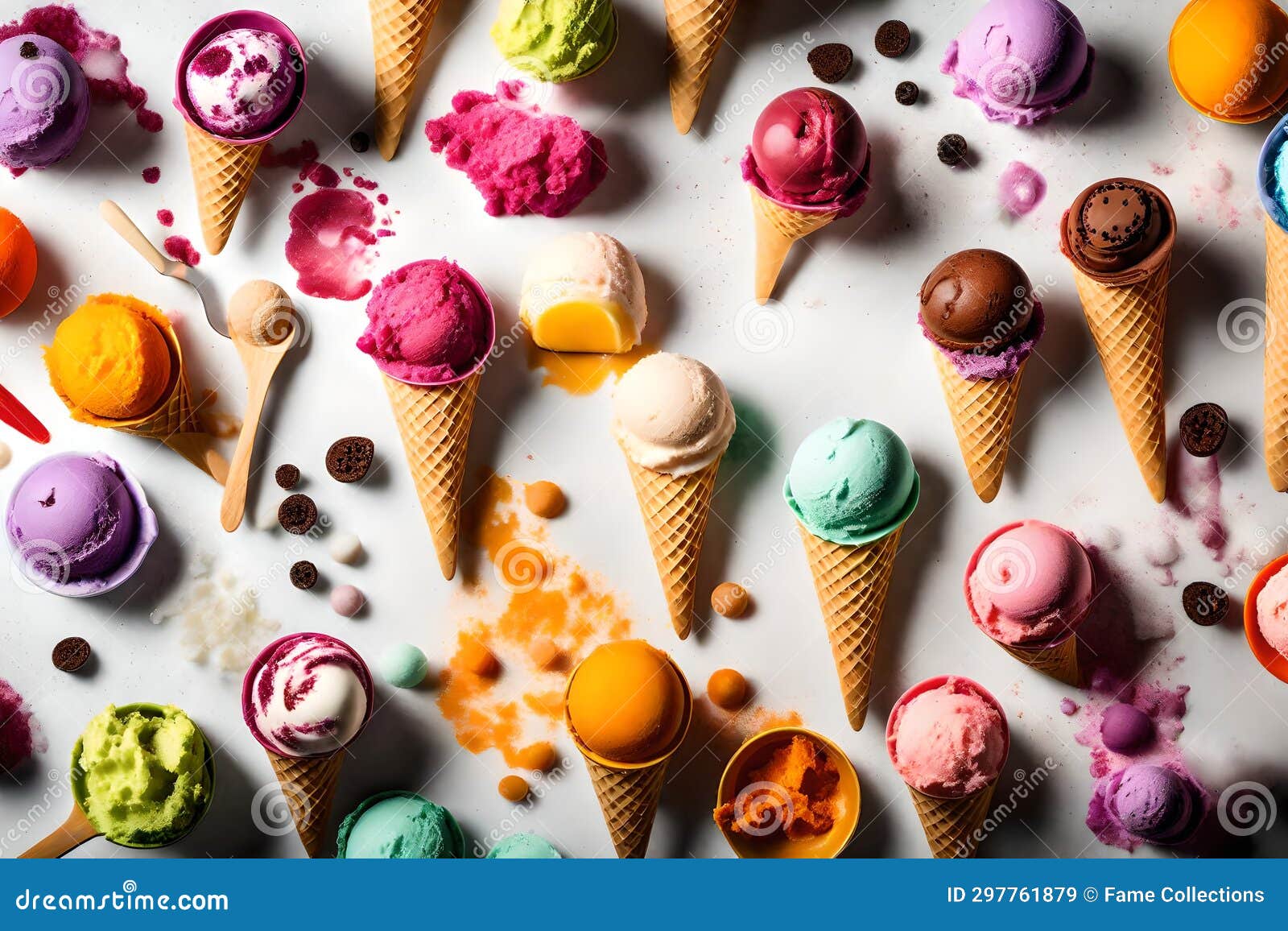 Create a Visually Appealing Composition by Arranging Various Flavors of ...