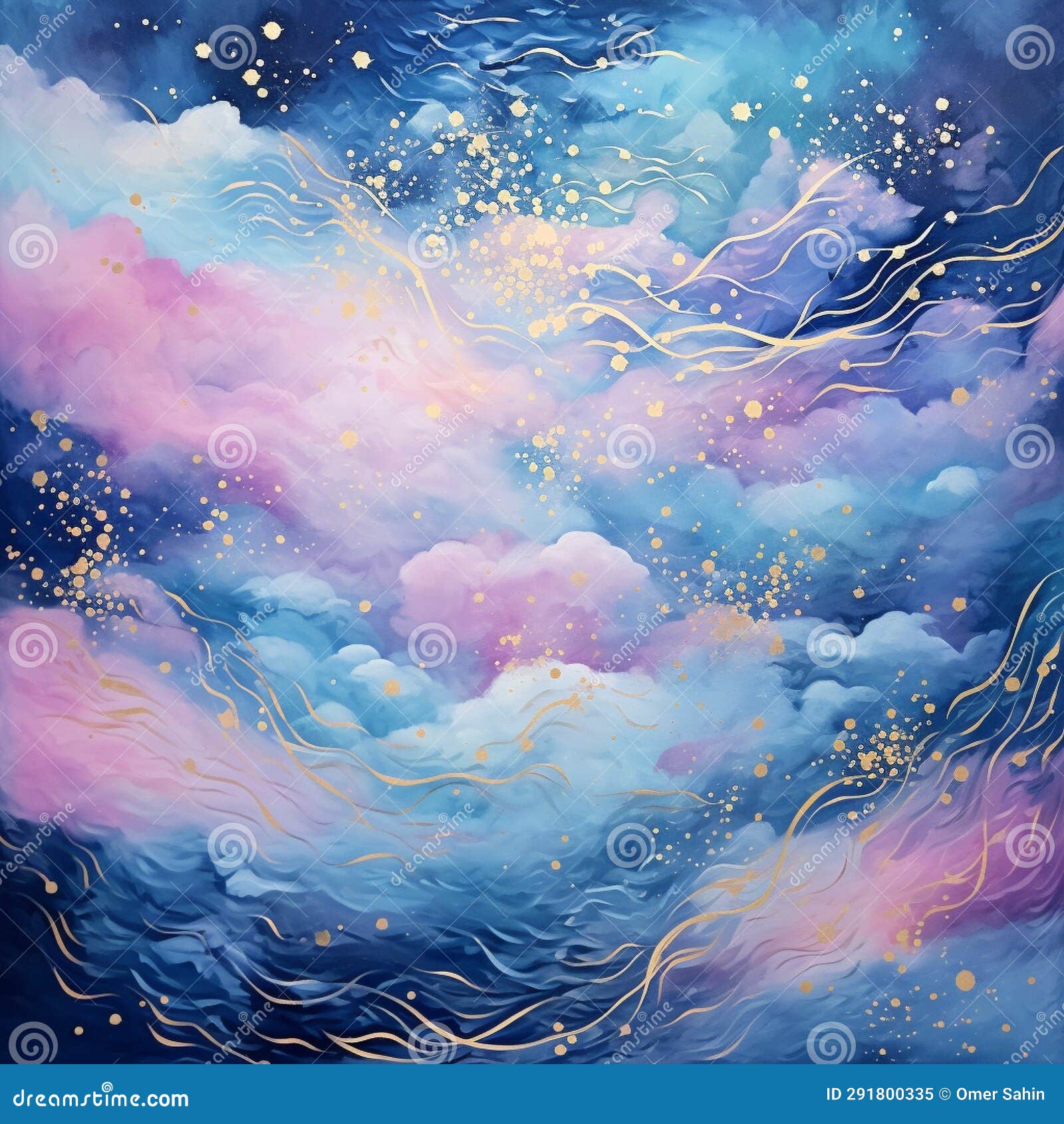 Celestial Lullaby: Gentle Patterns Lulling the Viewer into a State of ...