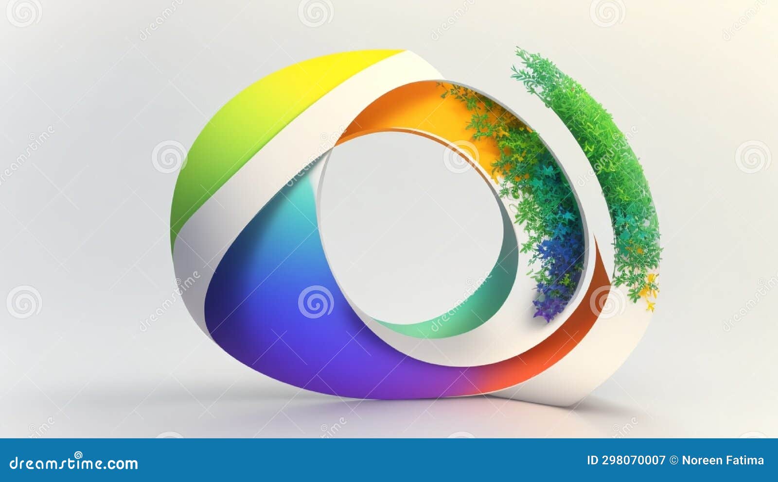 Create a Visually Striking 3D Render of a Majestic Infinity Symbol ...