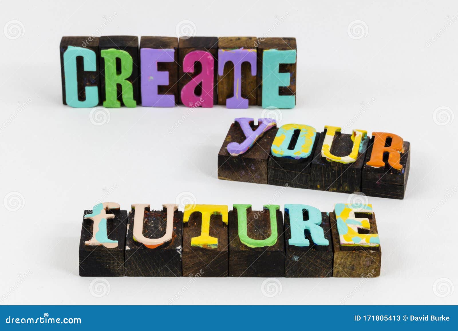 Create Future Predict Work Hard Leadership Success Positive Ambition ...