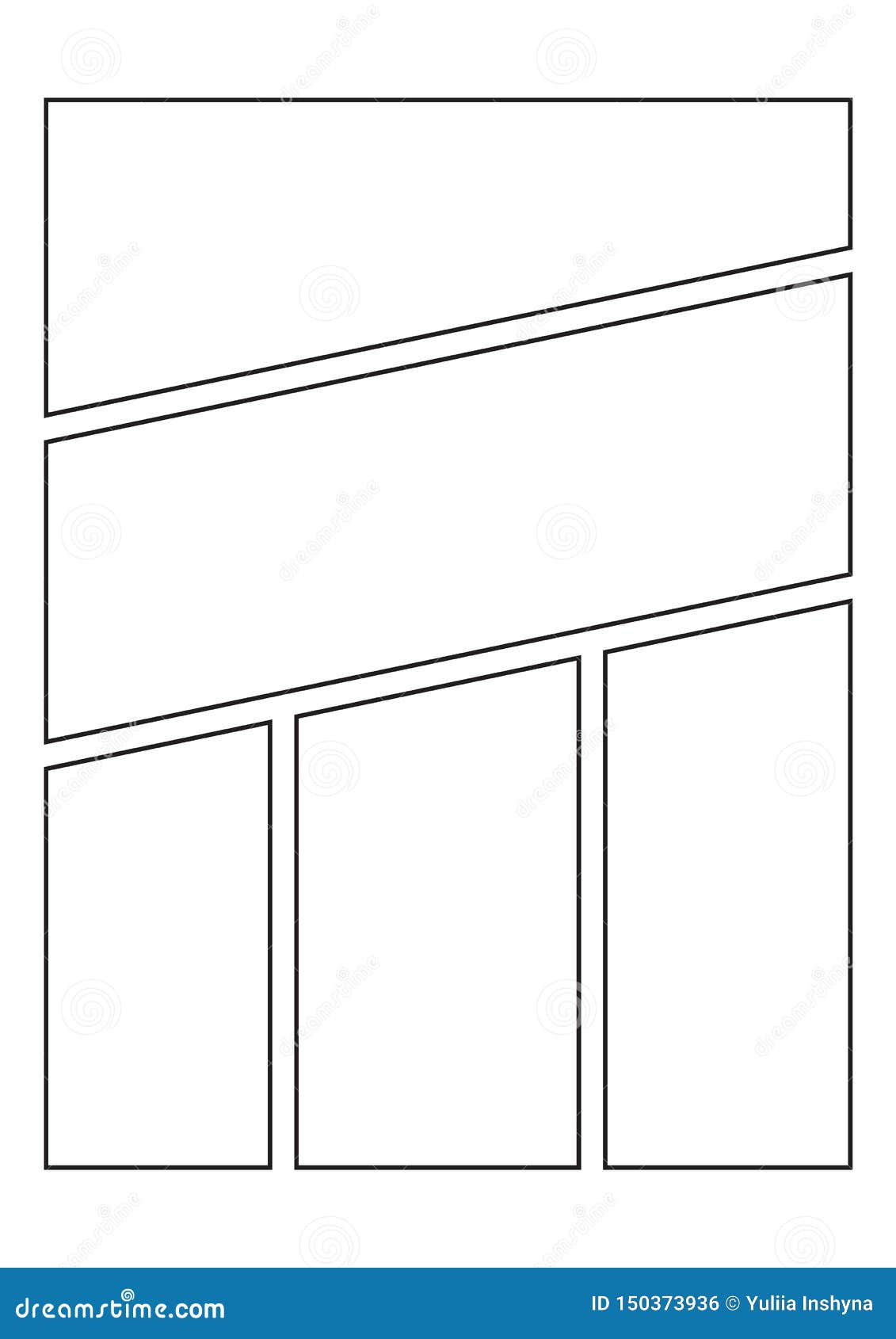 Create Your Own Comics. stock vector. Illustration of episode - 150373936