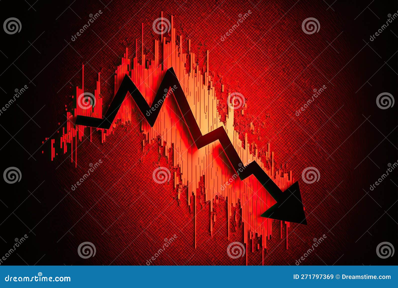 Generative AI Arrow Graph Chart Jump- Royalty-Free Stock Photography ...