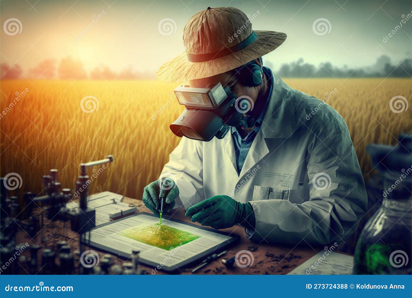 Created with Generative AI Technology. Make a Test on Field Testing ...