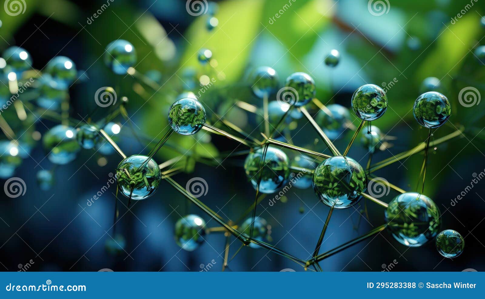 Ammonia Molecular Structure, 3d Model Molecule, Binary Hydride ...
