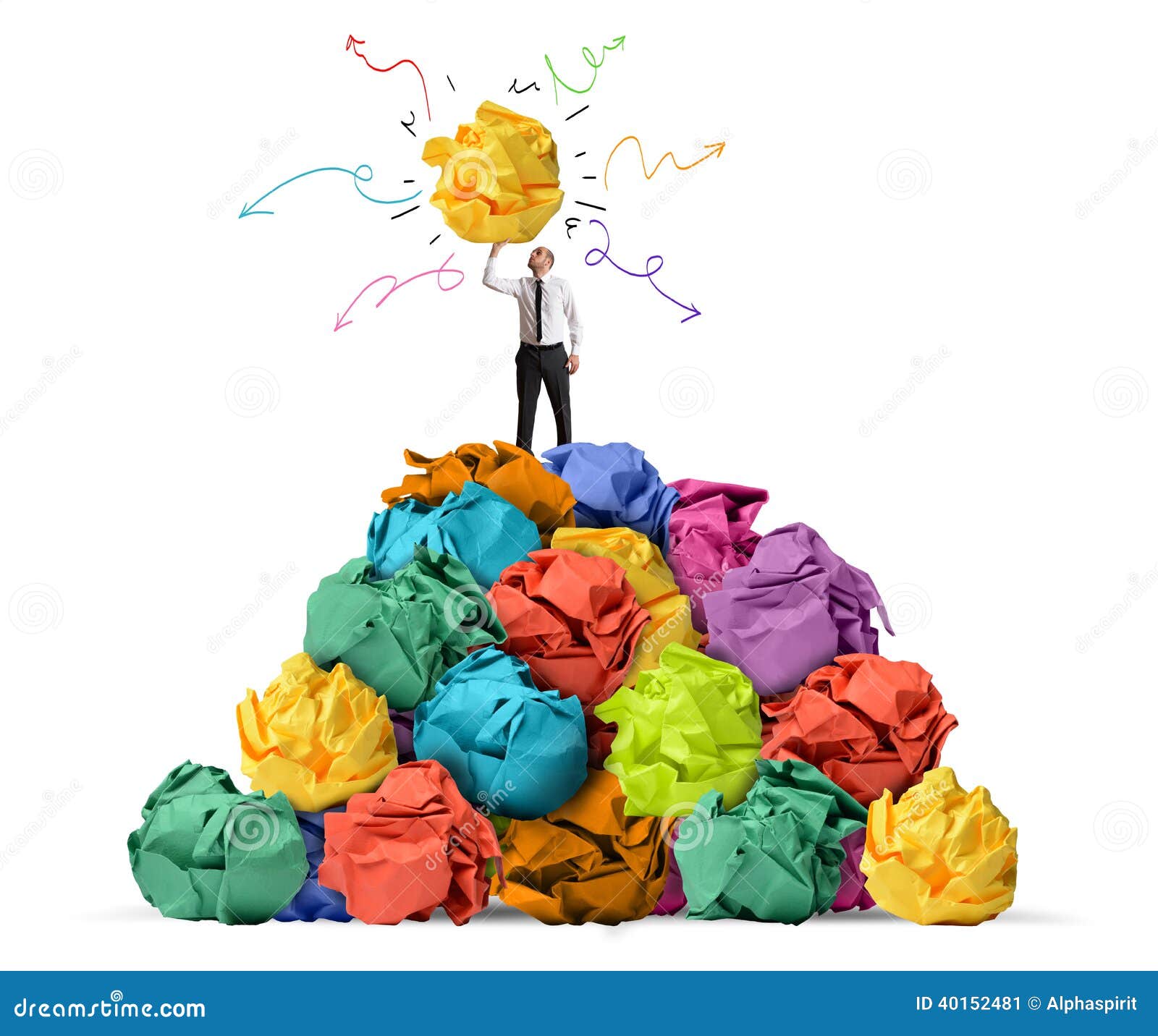 Creatief idee stock afbeelding. Image of creatief, vind - 40152481