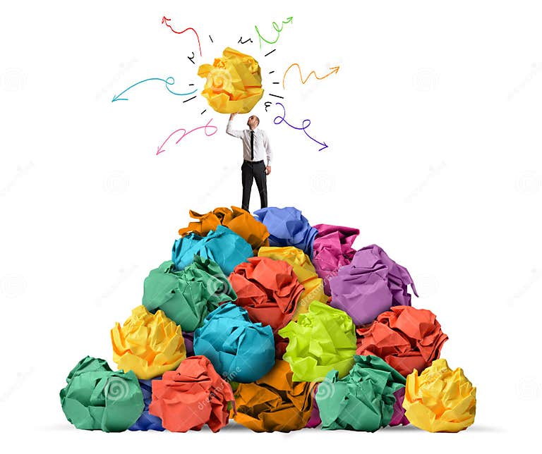 Creatief idee stock afbeelding. Image of creatief, vind - 40152481