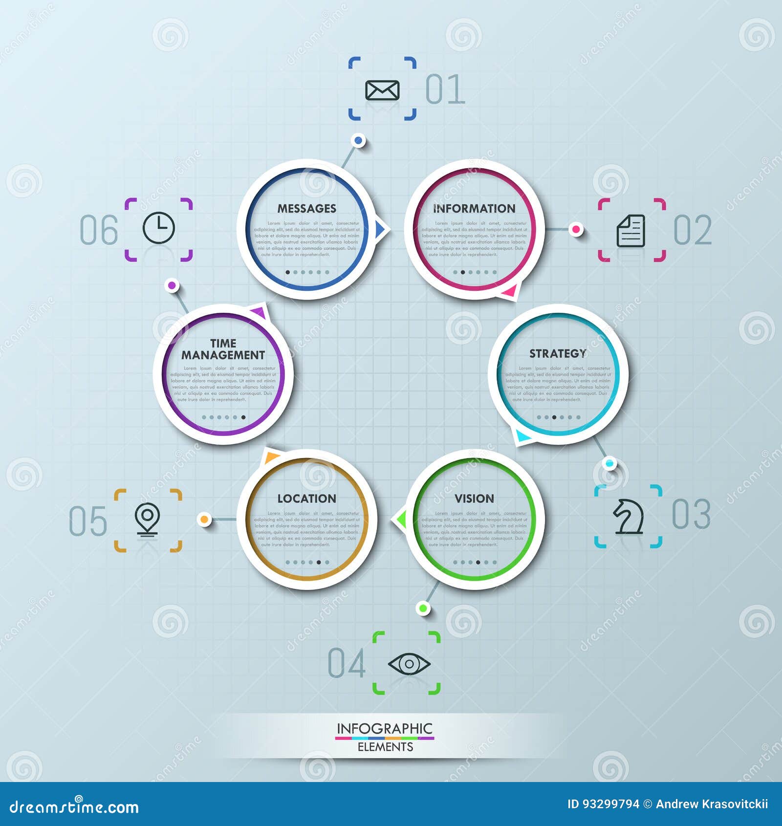 Creatief Infographic Ontwerpmalplaatje Vector Illustratie ...