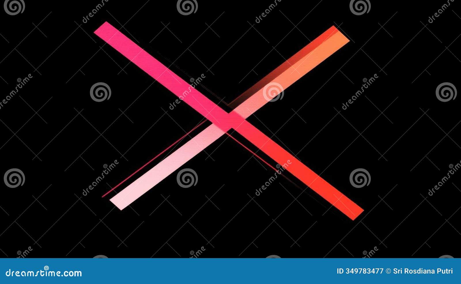 Creating Abstract Cross Designs with Gradients Stock Illustration ...