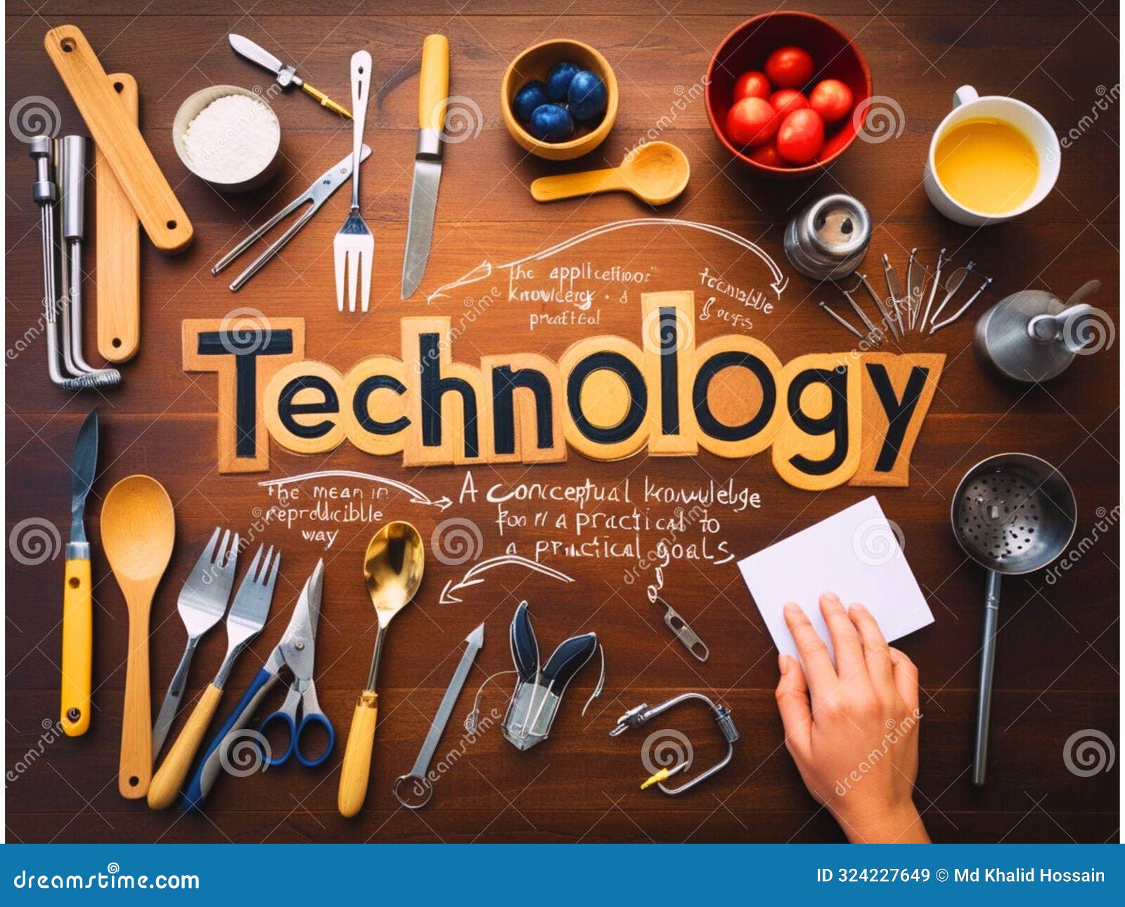 Creating an Abstract, Futuristic Circuit Board Technology Processing ...