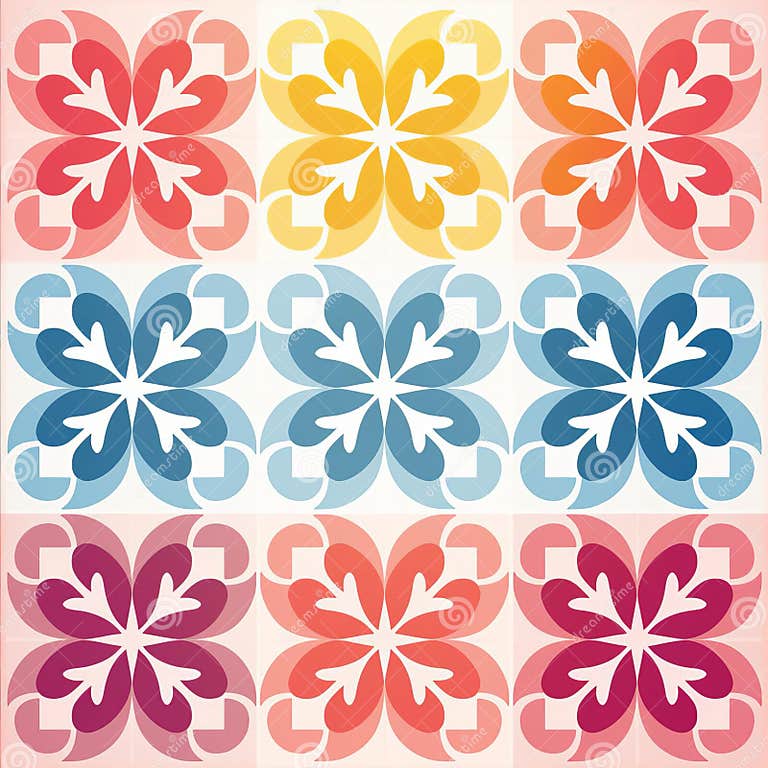 Creating Alternating Color Squares Grid Pattern Design Tutorial Stock ...