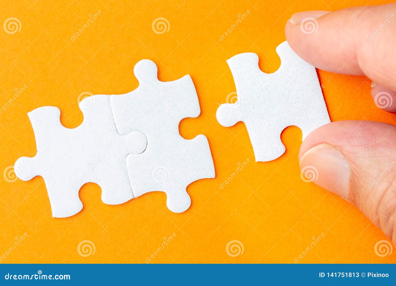 Creating or Building Own Business Concept. Puzzle Piece, Construction ...