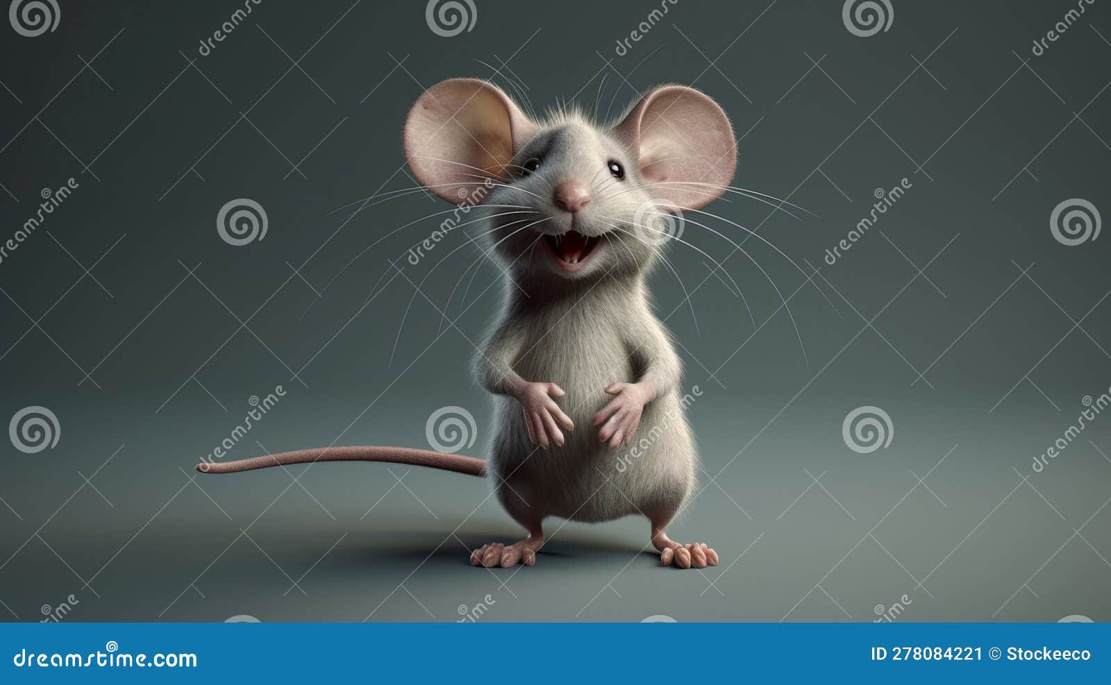 Creating Cgi Mouse with Advanced Features Stock Illustration ...