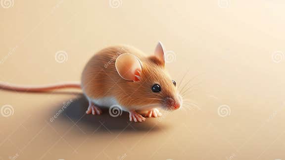 Creating Cgi Mouse with Advanced Features Stock Illustration ...