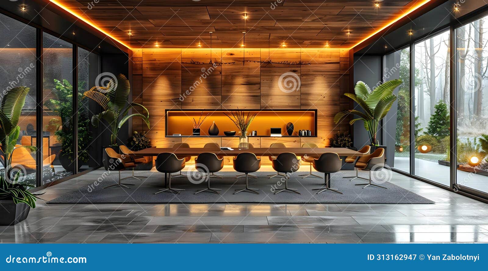 Creating A D Visualization Of A Contemporary Green Reception Desk In An ...