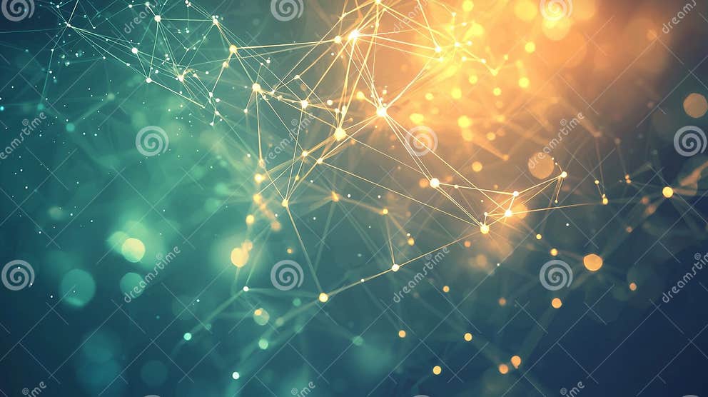 Creating a Digital Tapestry that Connects Humanity Stock Image - Image ...