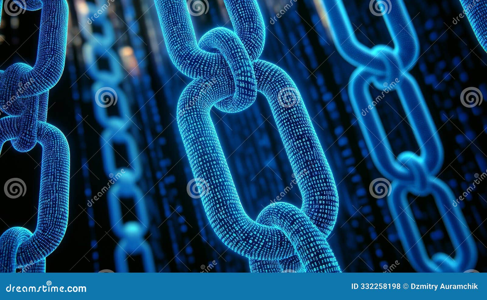 Creating a Futuristic Technology Background Using Digits and Abstract ...