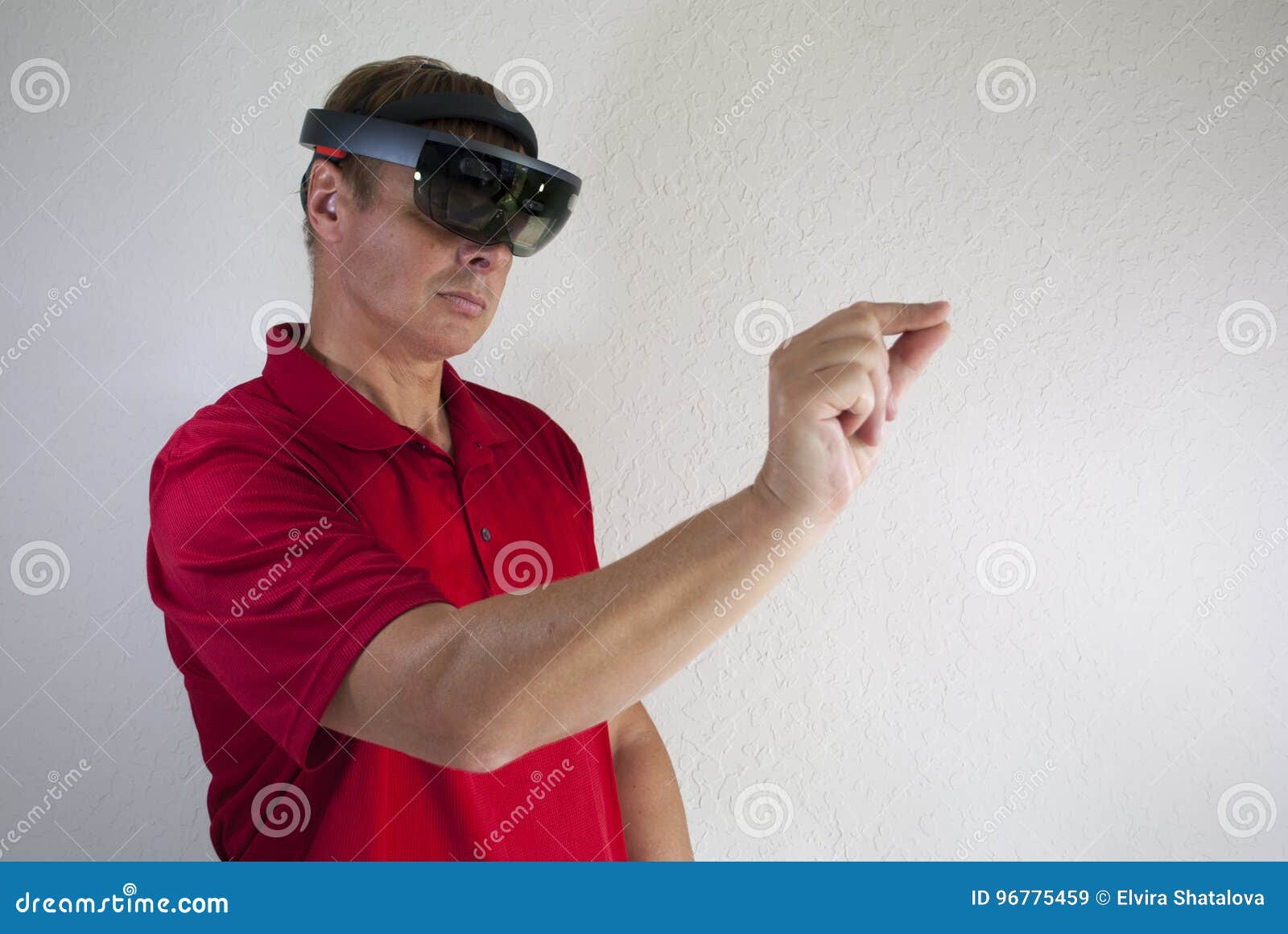 Creating Impossible. Virtual Reality Stock Image - Image of capture ...