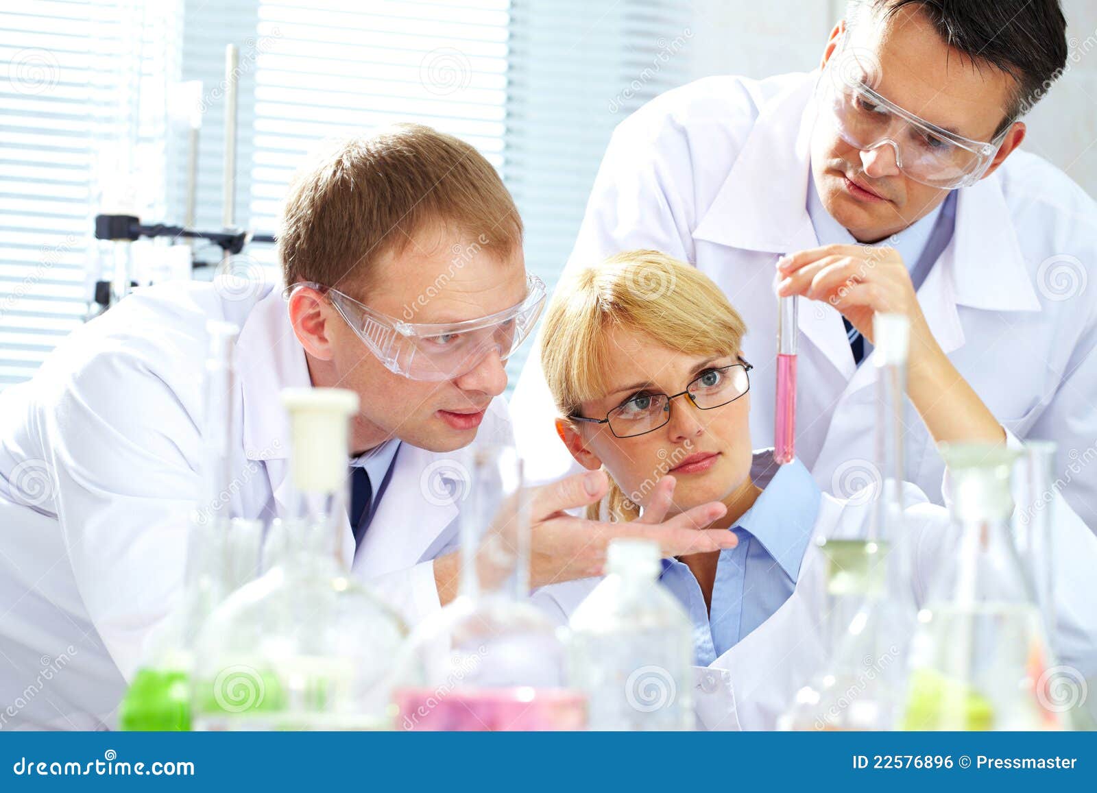 Creating medicine stock photo. Image of group, biochemistry - 22576896