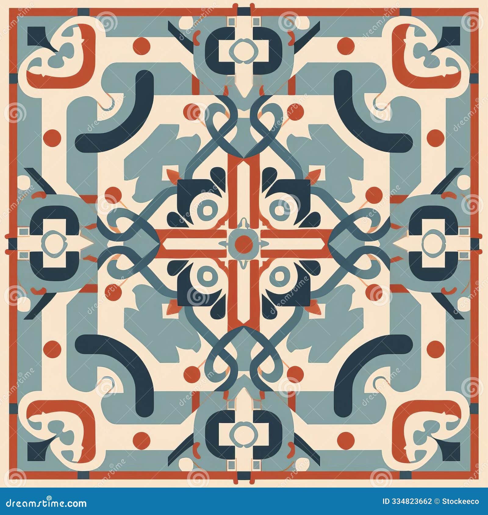 Creating A Modern And Youthful Porter Tile Pattern Design Royalty-Free ...