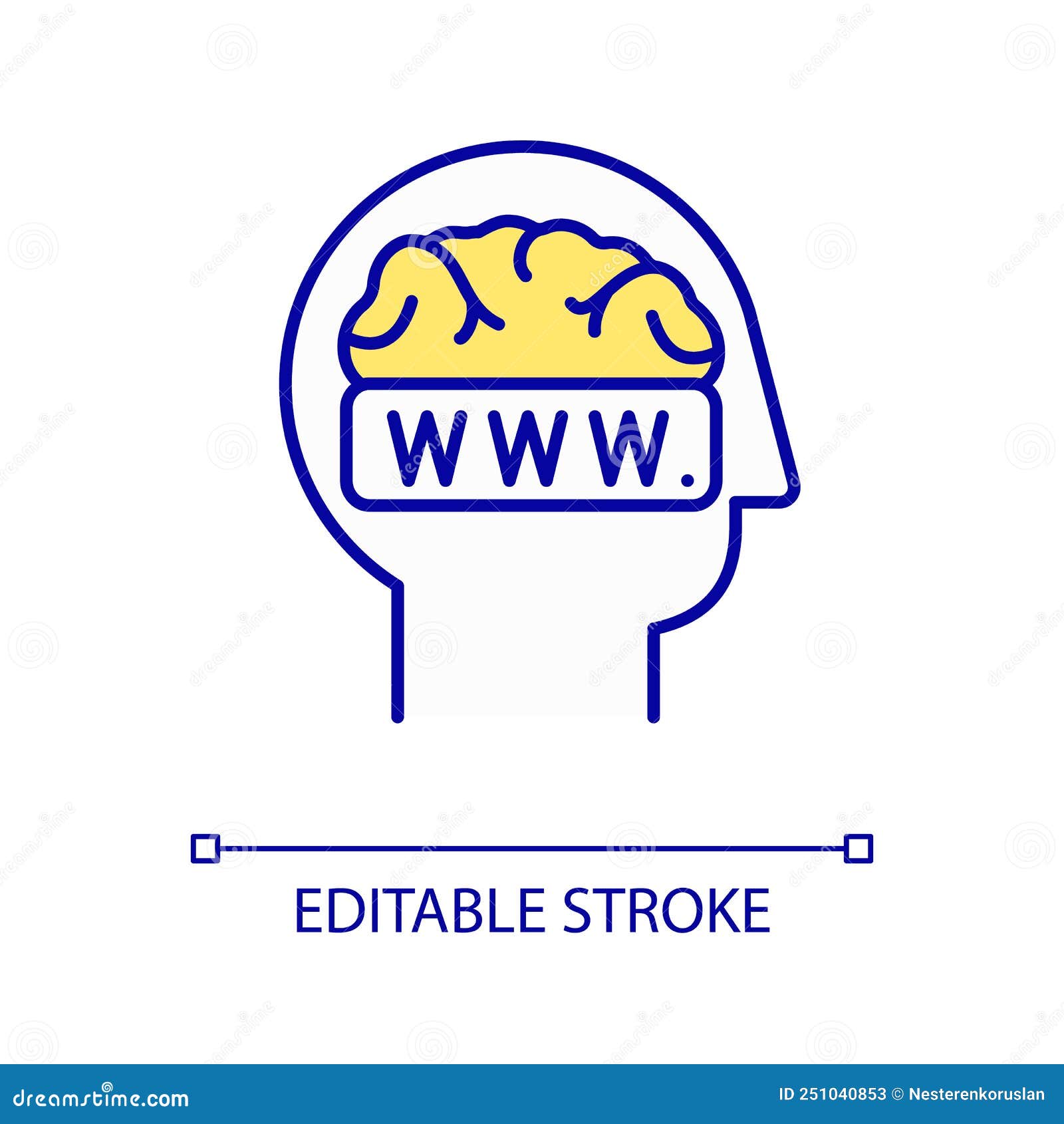 Persuasive Icon , Vector Line Color Illustration | CartoonDealer.com ...