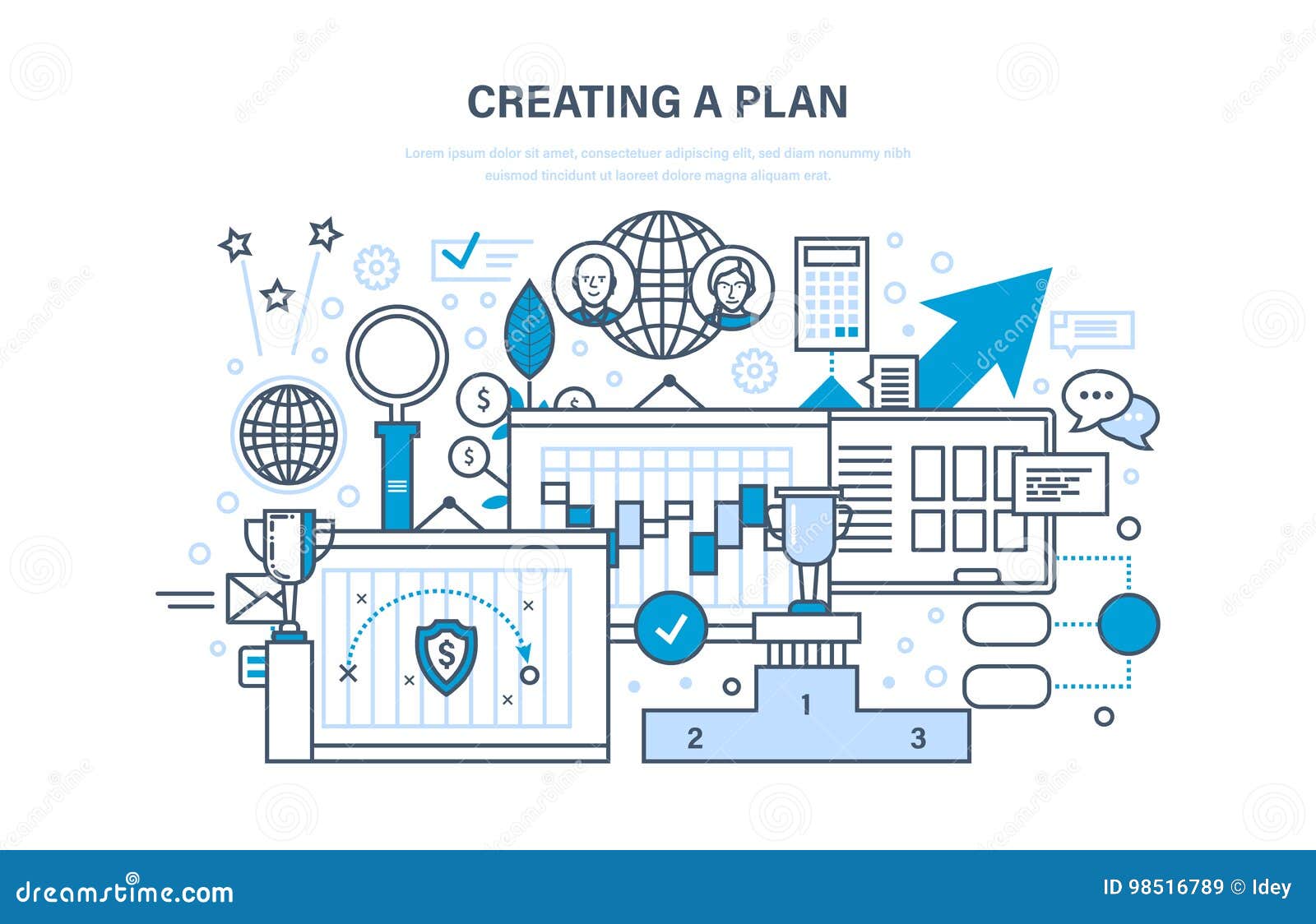 Creating Plan. Job Plan. Time Management, Optimization Work Time ...