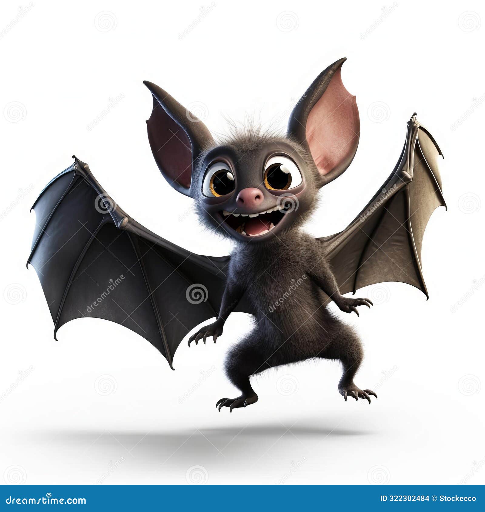 Creating a Realistic 3d Bat Model with Pixar Technology Stock ...